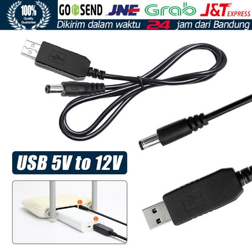 Jual Kabel Step Up USB 5V to 12V DC Converter Adapter for Modem Home ...