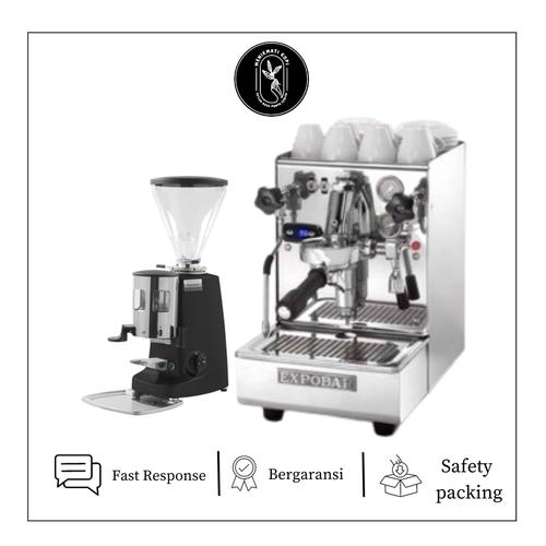 Jual Paket Expobar Brewtus Office Leva IV Rotary & Mazzer Super Jolly ...