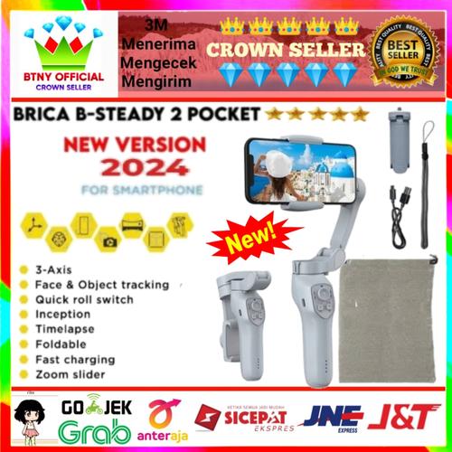 Jual BRICA B-Steady 2 Pocket 3-Axis Handheld Gimbal Stabilizer BSteady 2024 - Jakarta Selatan ...
