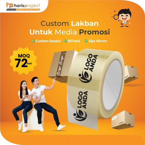 Jual Lakban Custom Usaha - Kota Surabaya - harisproject | Tokopedia