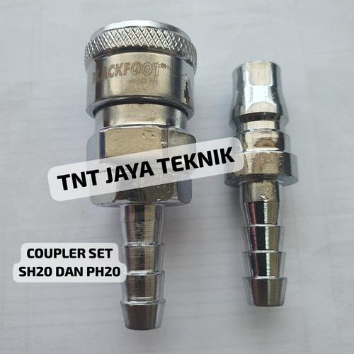 Jual QUICK COUPLER SELANG SH20 PH20 / SAMBUNGAN SELANG KOMPRESOR SH20 PH20 - 1SET SH20+PH20 ...