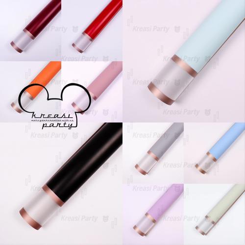 Promo Kertas Flower Wrapping Line Color Transparant / Kertas Buket ...