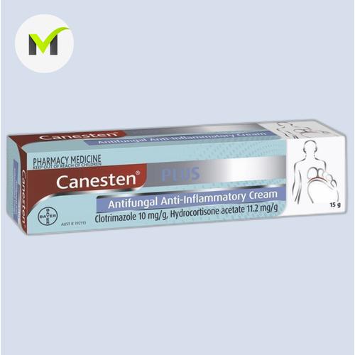 Jual Canesten Plus Antifungal and Anti-Inflammatory Cream 15g - Kota ...