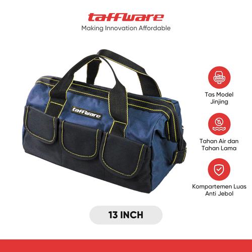 Promo Tas Perkakas Taffware Storage Tool Bag Waterproof - Blue - 13 cm ...