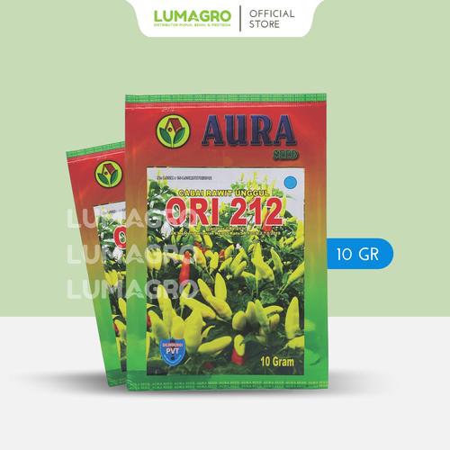 Jual Benih Cabai Rawit Ori 212 10gr Bibit Cabe Unggul Original Aura ...