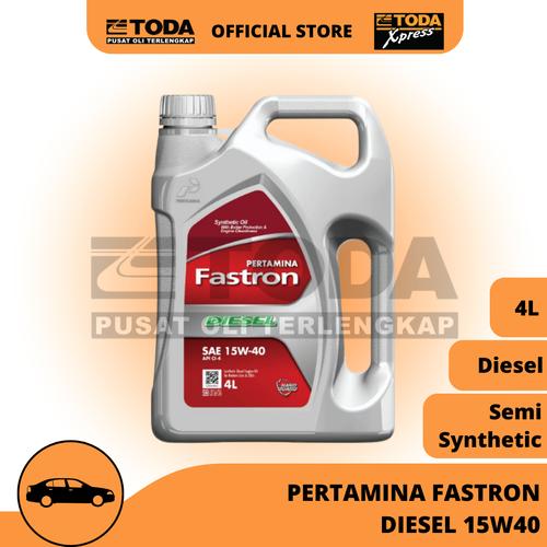 Promo Oli Mesin Pertamina Fastron Diesel 15W40 4L Oli Diesel Original ...