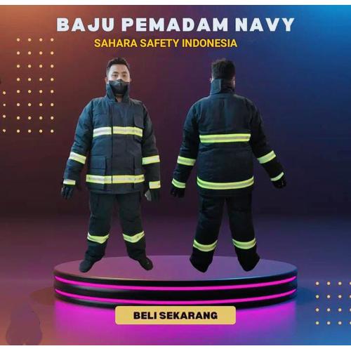 Jual BAJU PEMADAM KEBAKARAN / FIREMAN SUIT DAMKAR / BAJU PEMADAM API ...