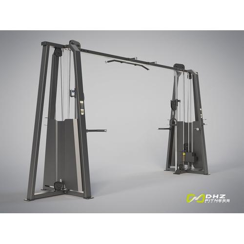 Jual DHZ FITNESS ADJUSTABLE CROSSOVER MACHINE with WEIGHT STACK 50kg ...