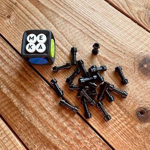 Jual Lego Part Black Minifigure Weapon Lightsaber Hilt Straight No ...