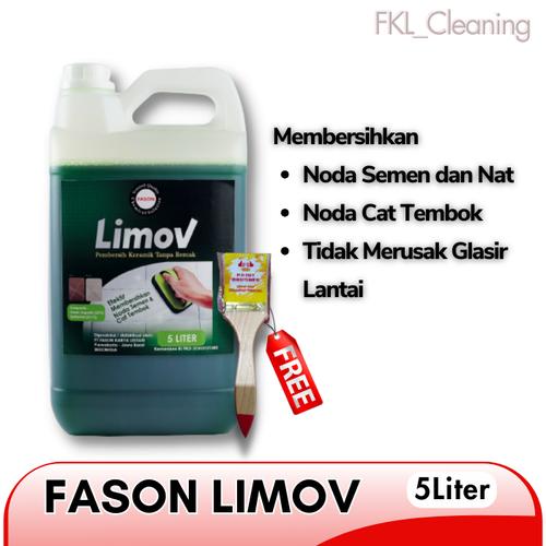 Jual Pembersih Lantai Fason Limov 5 Liter Noda Semen Dan Cat Tembok ...