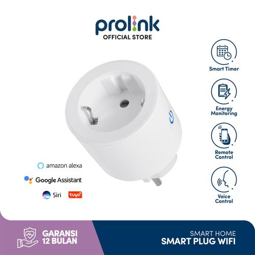 Promo Prolink SMART PLUG WiFi Colokan Energy Power Monitor listrik ...