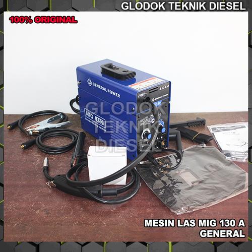 Jual General Mesin Las MIG 130 A CO2 Tanpa Gas Welding Machine MIGi ...
