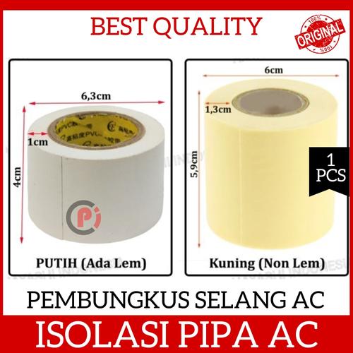 Jual Isolasi Solasi Lakban Pembalut Pembungkus Selang Pipa AC Lem Duct ...