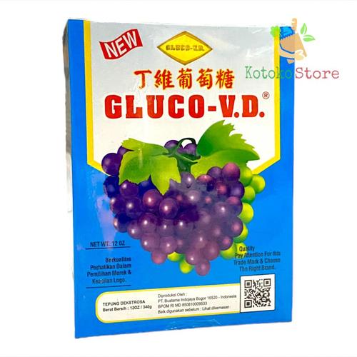 Jual Gula Anggur / Glucolin / Glukosa / Gluco VD / Glucose 340gr ...