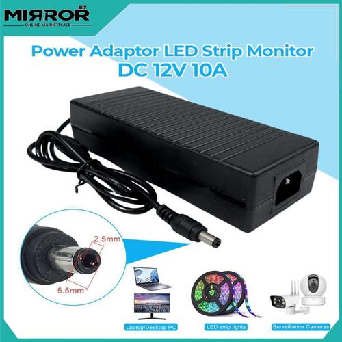 Jual Adaptor Power Supply DC 12V 10A Untuk Modem Orbit, Router, CCTV, LED - 12V 10A - Jakarta ...