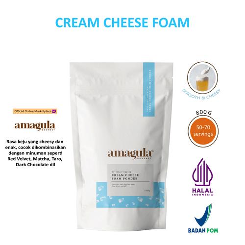 Jual 800g Amagula Cream Cheese Foam / 100% Halal / HORECA - 800gr Label ...