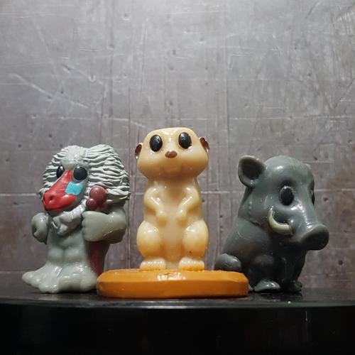 Jual Figure Disney Lion King Pumba Rafiki and Timon Chibi Set - Jakarta ...