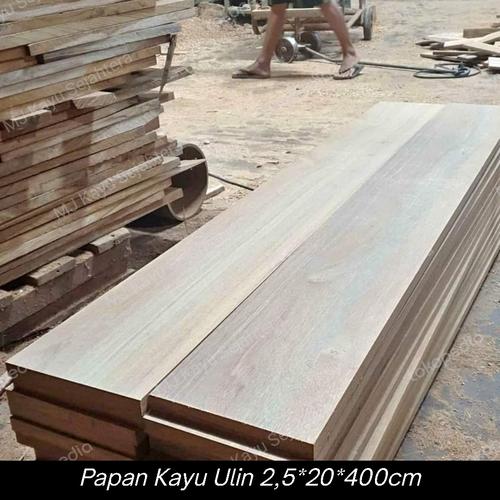 Jual Papan Kayu Ulin Kalimantan 2,5 x 20 x 400 cm - Kota Semarang - MJ ...