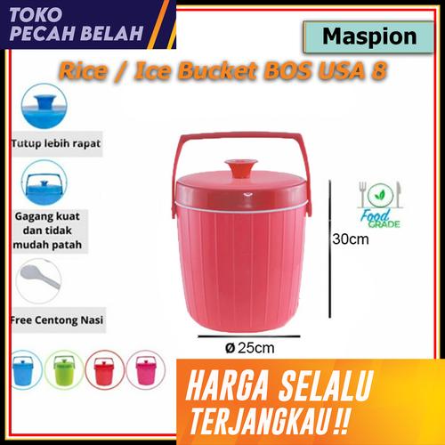 Jual Ice Bucket / rice bucket/ bos USA 8 - Rice Bucket Maspion - Kota ...