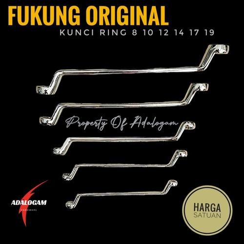 Jual FUKUNG ASLI Kunci Ring Eceran Double Reng Konci Ring 8 10 2 14 17 ...