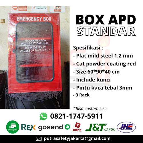 Jual BOX APD PEMADAM KOTAK SIMPAN ALAT PELINDUNG DIRIREGU DAMKAR 3 RACK ...