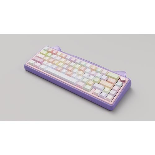 Jual Chilkey PAW65 Mechanical Keyboard - Purple Unicorn, Barebone ...
