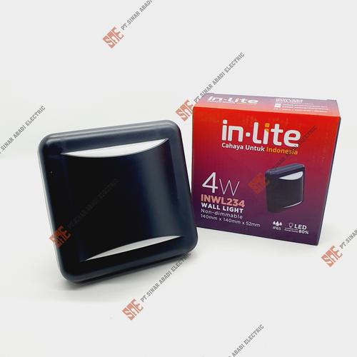 Jual Lampu Dinding Led Inlite 4W 4 Watt In Lite INWL234 Wall Lamp 2 ...