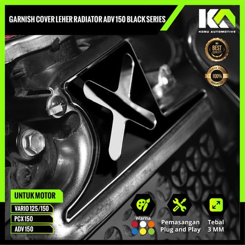 Jual GARNISH LEHER RADIATOR VARIO 125 VARIO PCX ADV 150 BLACK SERIES ...