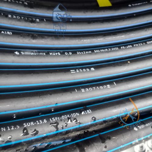 Jual TRILIUN Pipa HDPE SNI pn12,5 3/4" / 25mm Meteran - Kota Denpasar ...