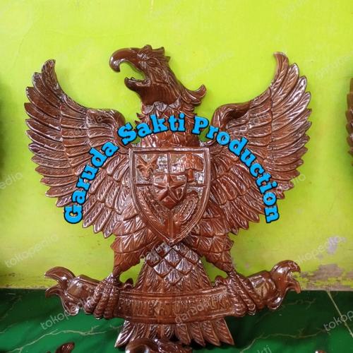 Jual Lambang garuda pancasila ukiran kayu jati - Jakarta Timur - garuda ...