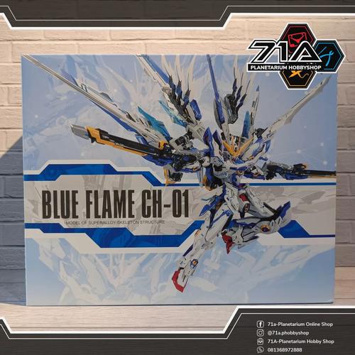 Jual ZAA 1/100 Blue Flame CH-01 Plastic Model Kit w/ metal frame - Kota ...