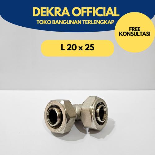 Jual WESTPEX Cooper fitting Elbow L 20x25 air panas/ dingin - Jakarta ...