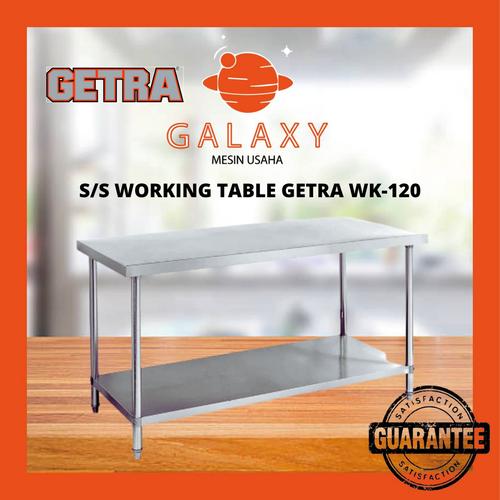 Jual WORKING TABLE GETRA WK-120 / MEJA STAINLESS - Kab. Sleman ...