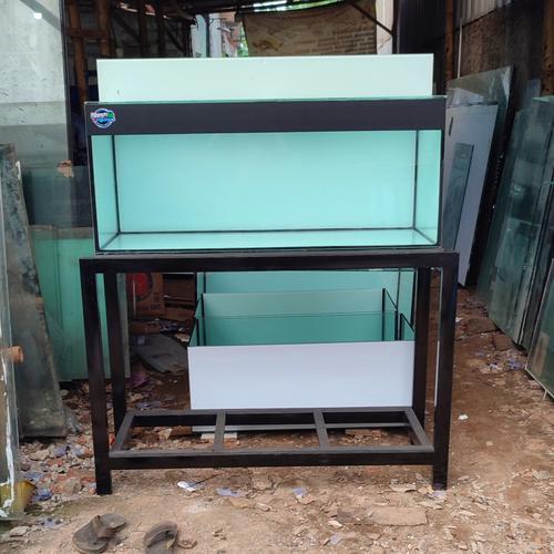 Jual PAKET AQUARIUM 120X50X50 FULL 10MM RAK HOLO 4X6 GALVANIS ANTI ...