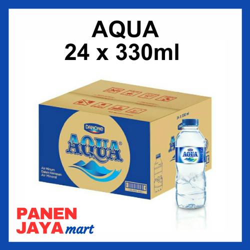 Jual AQUA BOTOL 330ML 1 DUS ISI 24 AIR MINERAL - Jakarta Barat - Panen ...