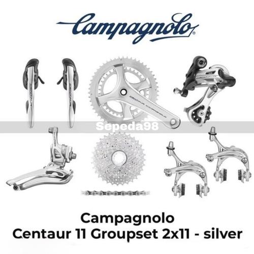 Jual Groupset Campagnolo Centaur Silver 11 Speed - Jakarta Barat ...