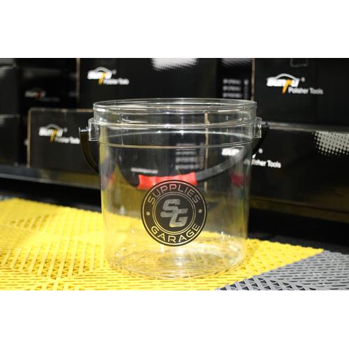 Jual Car Wash Bucket Transparent 19L Ember Cuci Bening - Bucket Only ...