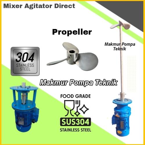 Jual Agitator Kimia 3Kw 4Hp 380V Agitator Mixer Chemical Kimia SS 304 ...