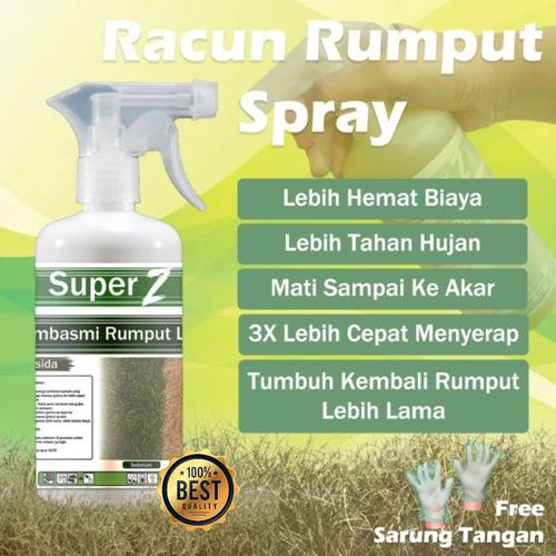 Jual Spray Racun Rumput Liar Semprot Cairan Obat Herbisida Pembasmi ...