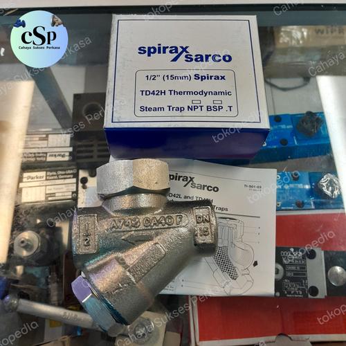 Jual STEAM TRAP SPIRAX SARCO DRAT 1/2" INCH / THERMODYNAMIC TD42H ...