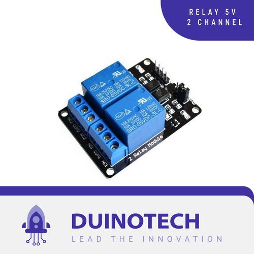 Jual RELAY 5V 2 CHANNEL WITH OPTOCUPLER MODULE FOR ARDUINO - Kota Depok ...