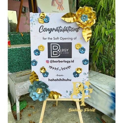 Jual Papan Bunga Kertas / Papper Flower Board / Bunga Papan Kertas ...