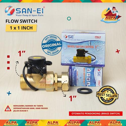 Jual Flow Switch SAN-EI 1x1 Inch (Otomatis Pompa Air Dorong Pump ...