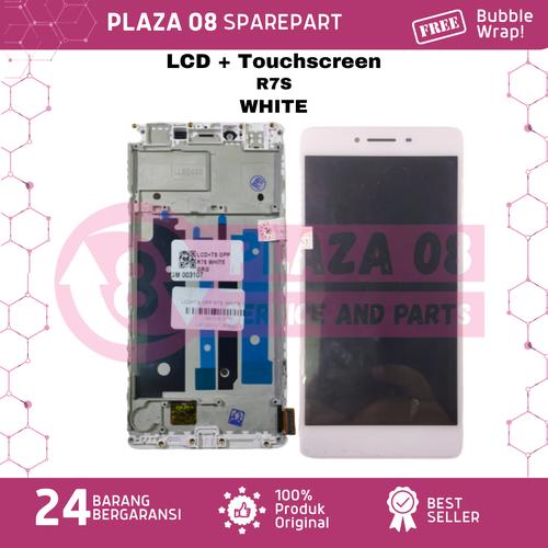 Jual LCD + Touchscreen OPPO R7S WHITE - Putih, BIASA - Kota Tangerang ...