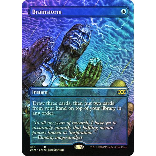 Jual Brainstorm Borderless FOIL MTG TCG - Kota Surabaya - zenith ...