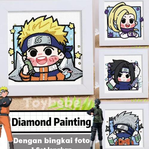 Jual Cod Uzumaki Naruto Diamond Painting 1set Lukisan berlian bingkai ...