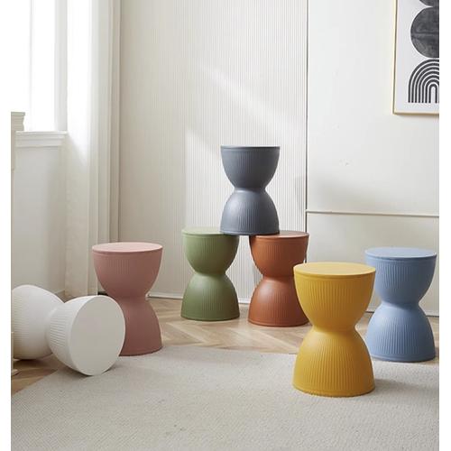 Jual Bangku hourglass low aesthetic stool estetik lucu unik simple ...