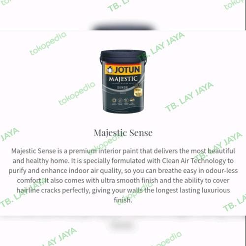 Jual Jotun Majestic Sense 8159 Spring Dew - Galon -2,5Ltr, Grab /Gojek ...