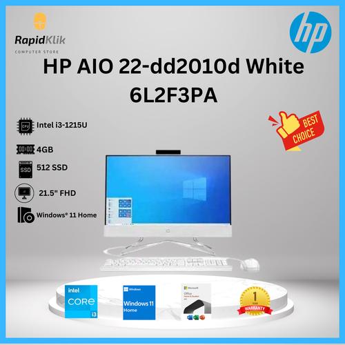 Jual HP AIO 22-DD2010D WHITE - Jakarta Pusat - RapidKlik | Tokopedia