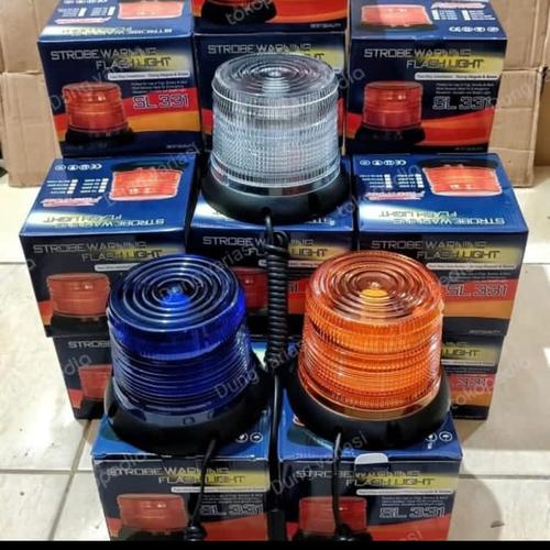 Jual Lampu Rotary Truck Emergency LED Blitz Flash 12-24 volt - Putih ...